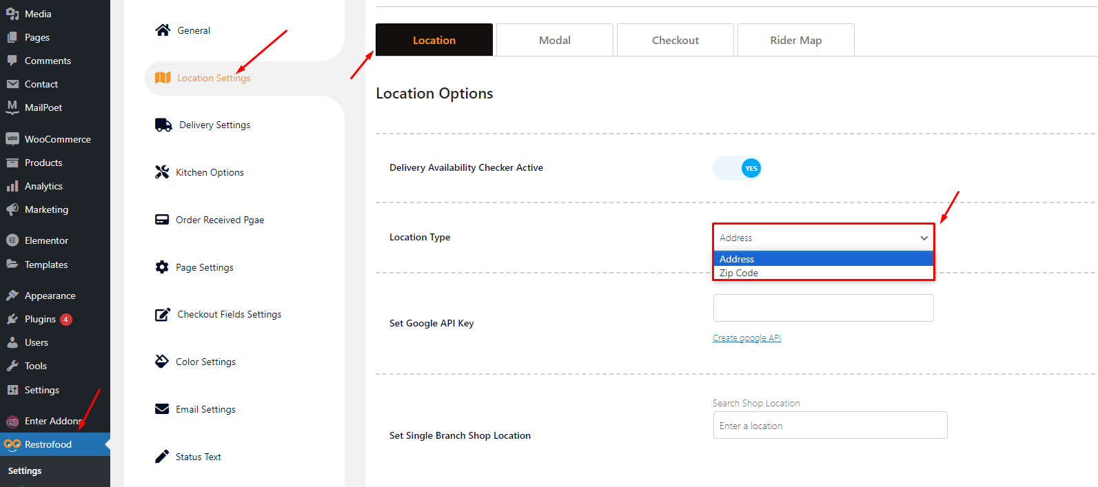 How To Work Delivery Availability Location Check System? - RestroFood