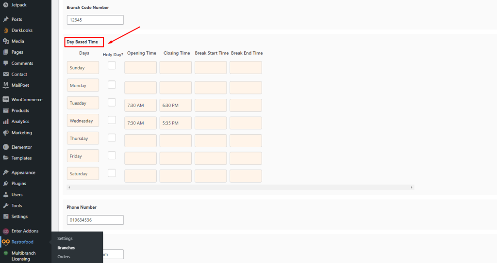 How to work multi-branch system? - RestroFood